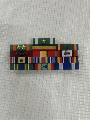 USMC Marine Corps USAMM Professionally Mounted Ribbon Stack Ribbons | eBay