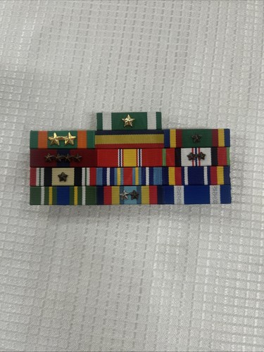 USMC Marine Corps USAMM Professionally Mounted Ribbon Stack Ribbons | eBay
