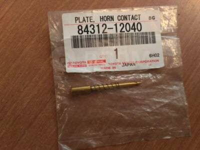 TOYOTA OEM Genuine Plate, Horn Contact 84312-12040 | eBay