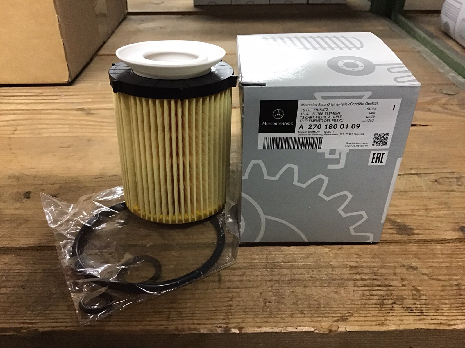 A2701800109 Original Mercedes Ölfilter Filter W176 W246 W242 W204 W205 ...