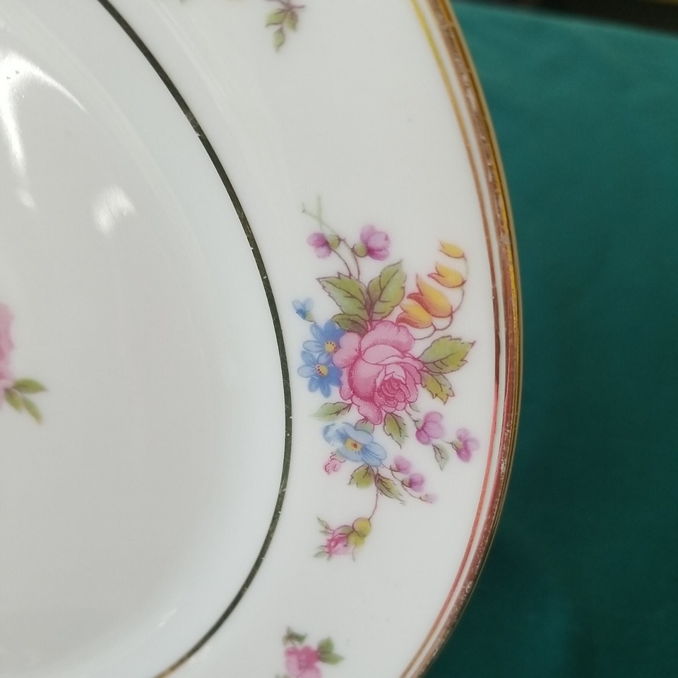 Set/2 Vintage PT TIRSCHENREUTH Bavaria Germany PASCO 7.5" Dessert ...