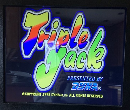 Triple Jack Game Board CGA 8-Liner 36/10 Pin Cherry Master Harness PCB ...