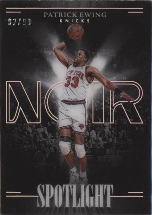 2023-24 Panini Noir - Spotlight Patrick Ewing #9 /99 for sale online | eBay