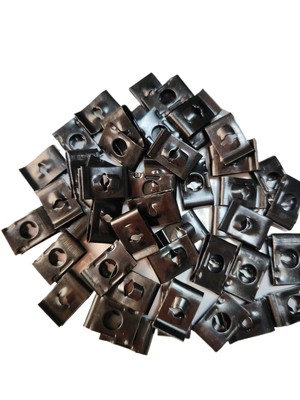 8 U -Style Clip-On NutU-Type Fasteners 50 Pcs | eBay