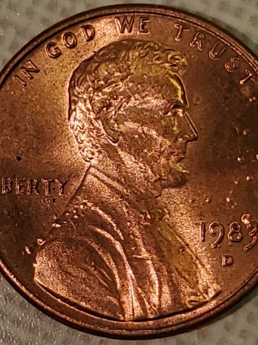 1983-D lincoln cent Mint error coin | eBay