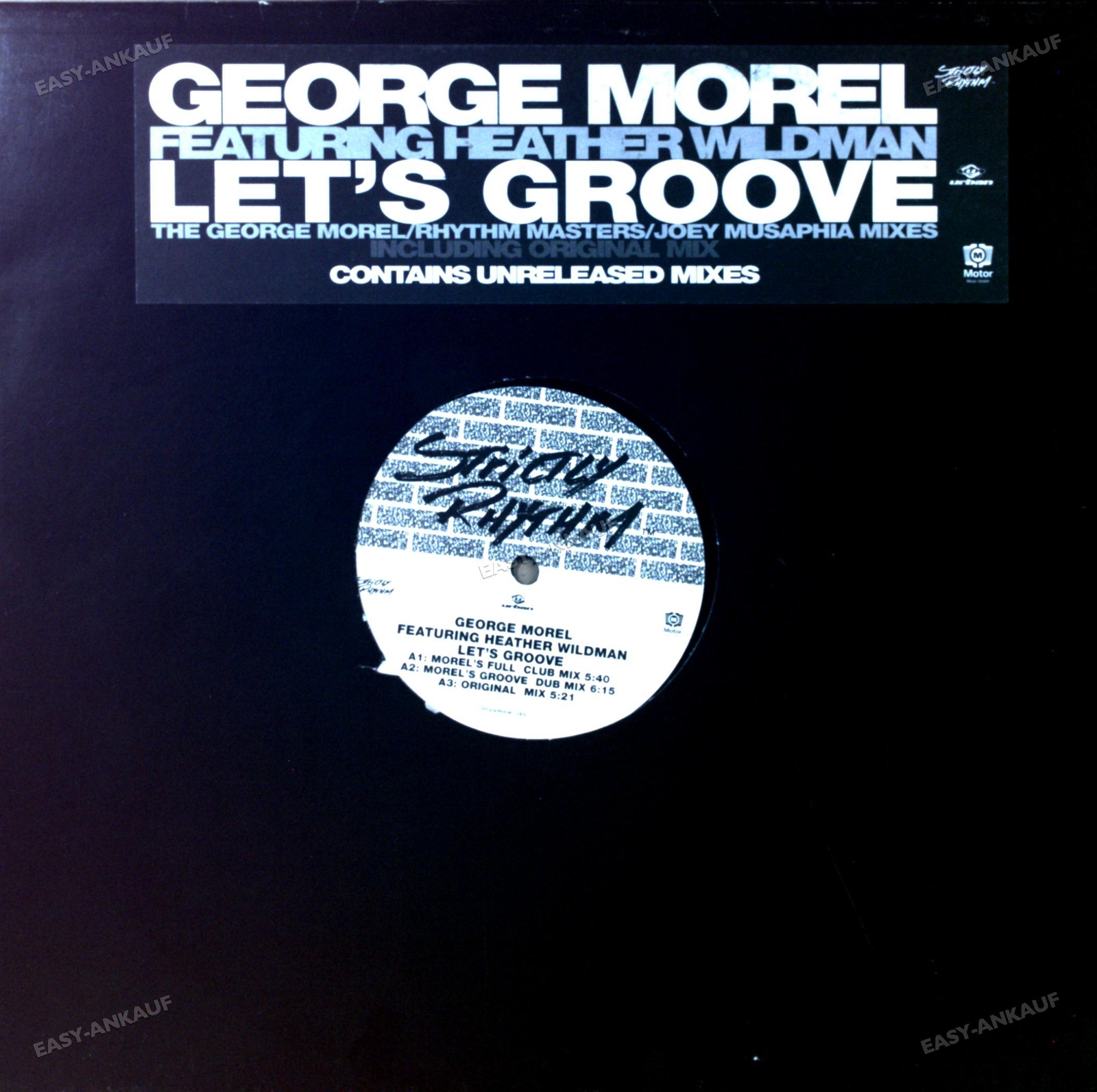 George Morel Feat. Heather Wildman - Let's Groove Maxi (VG/VG) .* | eBay