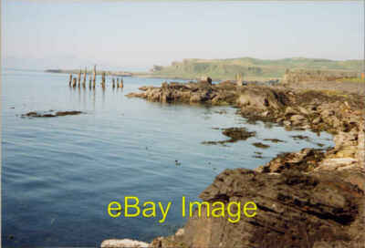 Photo 6x4 Ruined Pier, Black Mill Bay Toberonochy c1996 | eBay UK