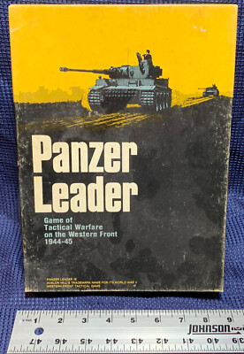 1974 Panzer Leader Game by Avalon Hill - Very Good Condition! | eBay