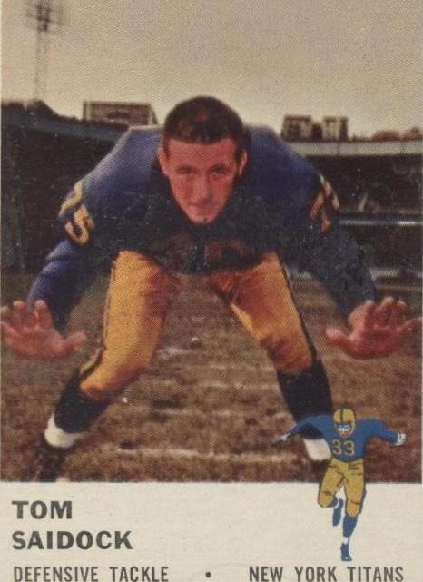 1961 Fleer - Tom Saidock #219 for sale online | eBay