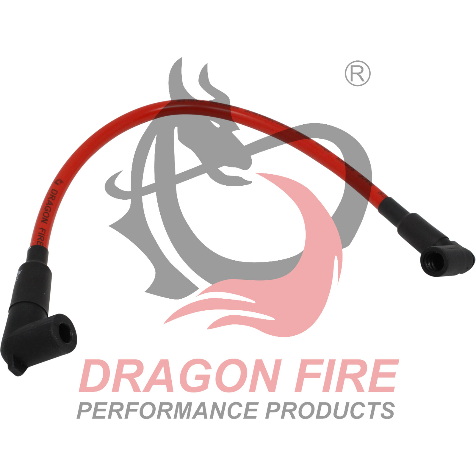 New 10mm Low Ohm 17" Coil Spark Plug Wire For All Male Terminal Caps ...