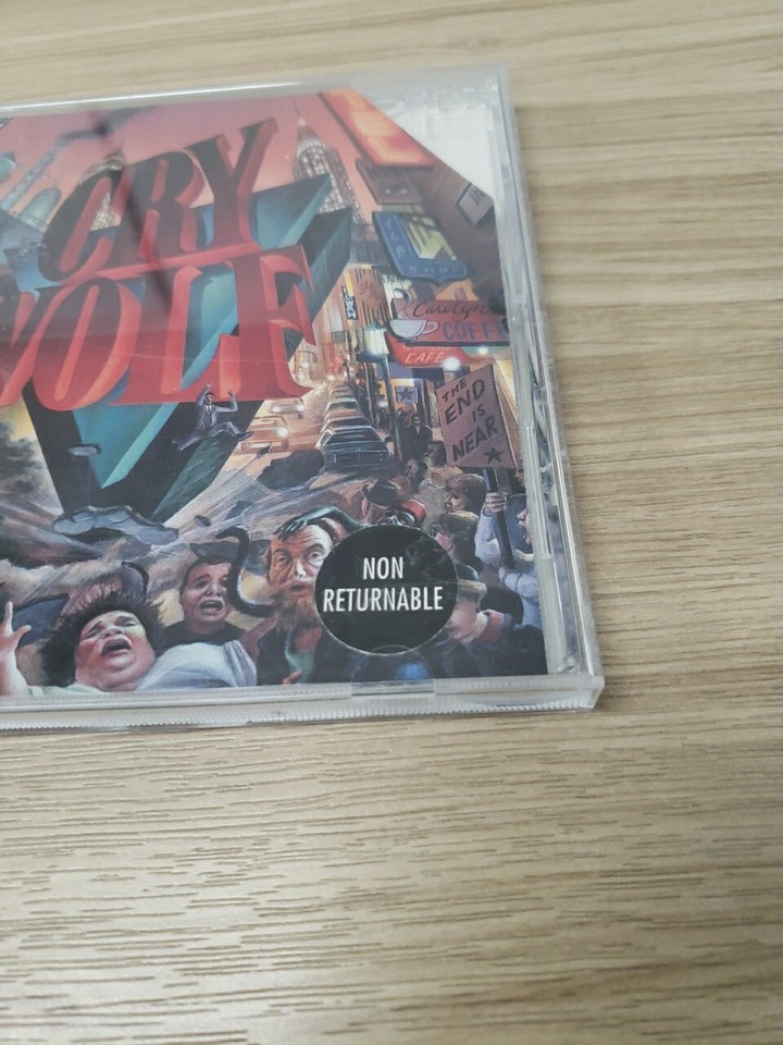 CRY WOLF - Crunch CD (1990 I.R.S./Grand Slamm, US) Original 1st ...