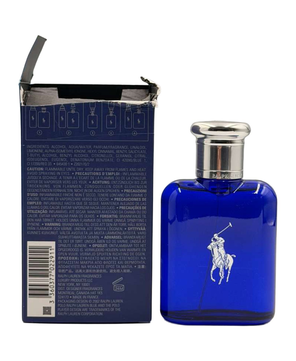 POLO BLUE Cologne by Ralph Lauren 2.5 OZ / 75 ML EDT Spray for Men ...