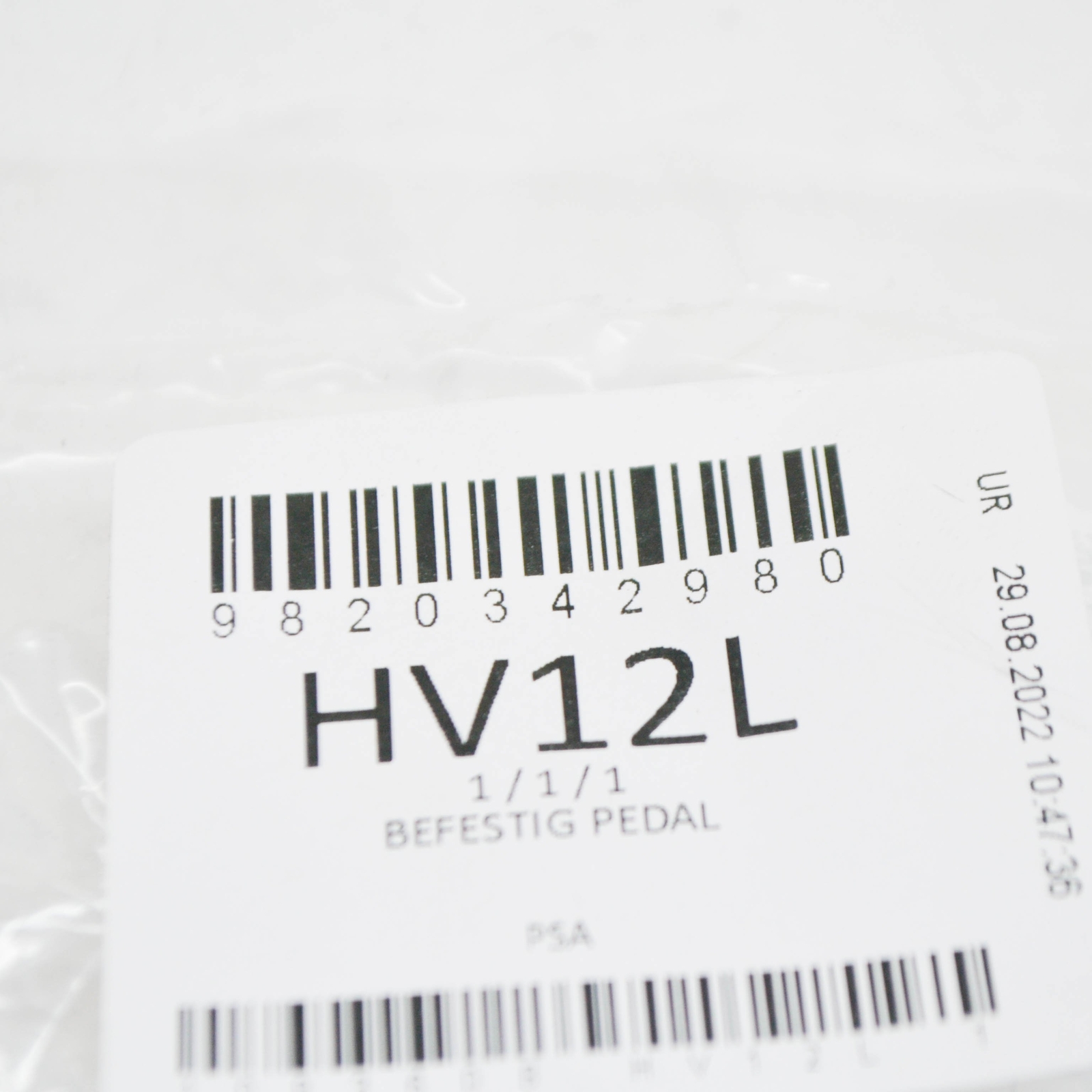 PEUGEOT 308 T9 Clutch Pedal Spring Clip 9820342980 NEW GENUINE | eBay