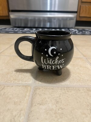 Witch Brew Cauldron Coffee Mug, 300Ml/10 Oz Ceramic Coffee Cups | eBay