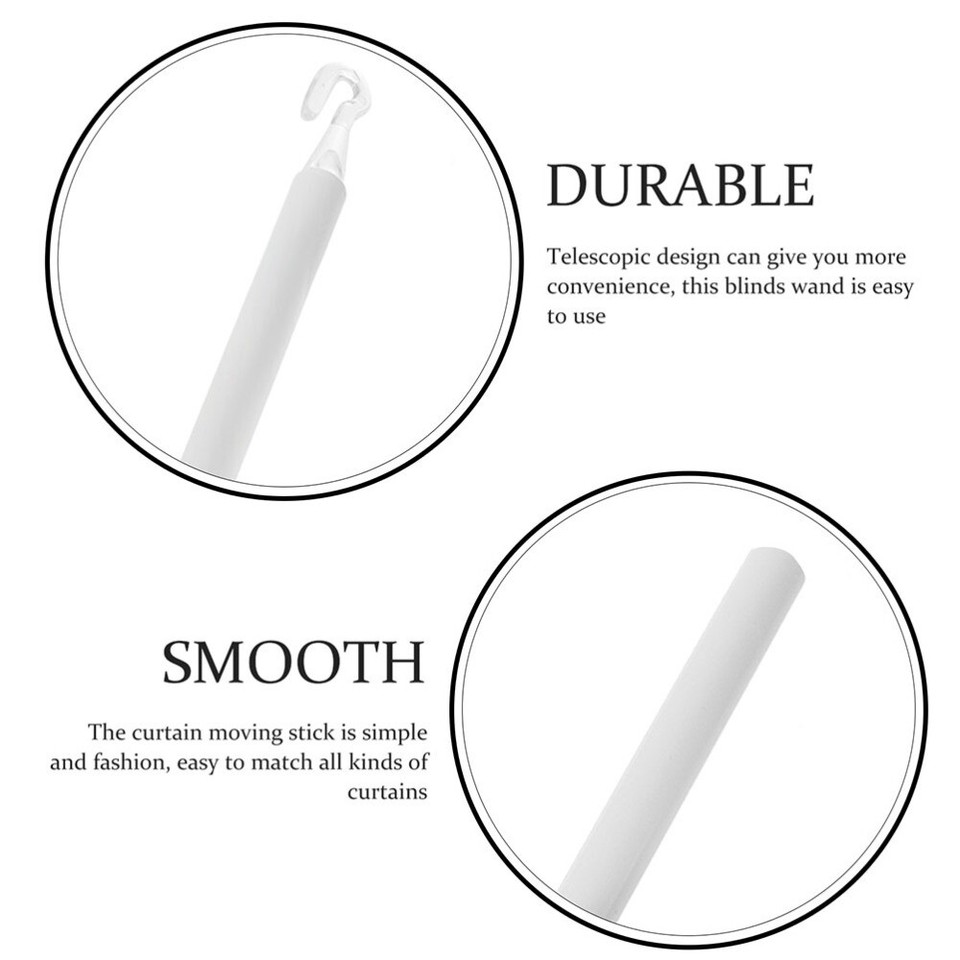 Rotary Curtain Accessories Blinds Wand Replacement Rod Parts Drapery | eBay