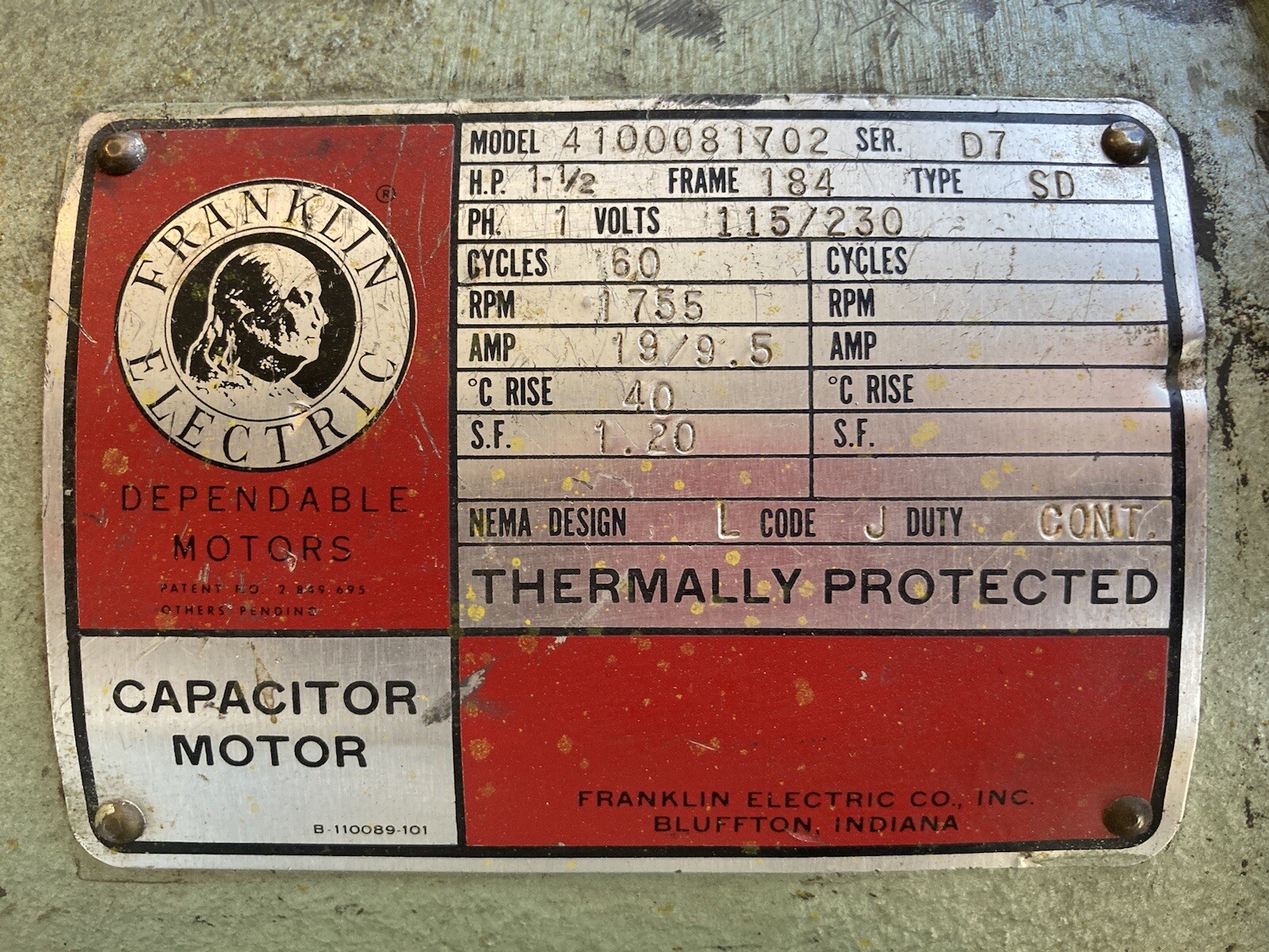 Binks / Quincy 210 Low Boy Auto Body Painting Continuous Run Air ...