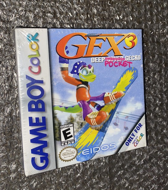 Gex 3: Deep Pocket Gecko (Nintendo Game Boy Color, 1999) for sale ...