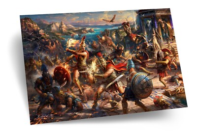 Assassin's Creed® Odyssey Paper Prints by Blend Cota Studios | eBay