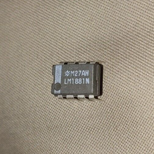 LM1881N LM1881 IC VIDEO SYNC SEPARATOR 8-PIN DIP (LOT OF 2), US Stock ...