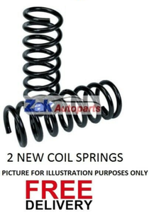 FOR CITROEN C3 1.1 MK1 (2002-2010) FRONT SUSPENSION COIL SPRINGS PAIR ...