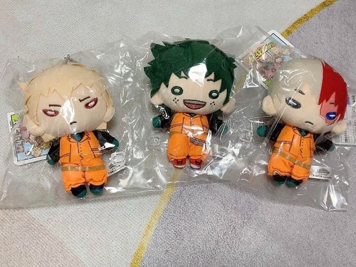 My Hero Academia THE Shoto Katsuki Bakugo Deku Plush doll Nitotan | eBay