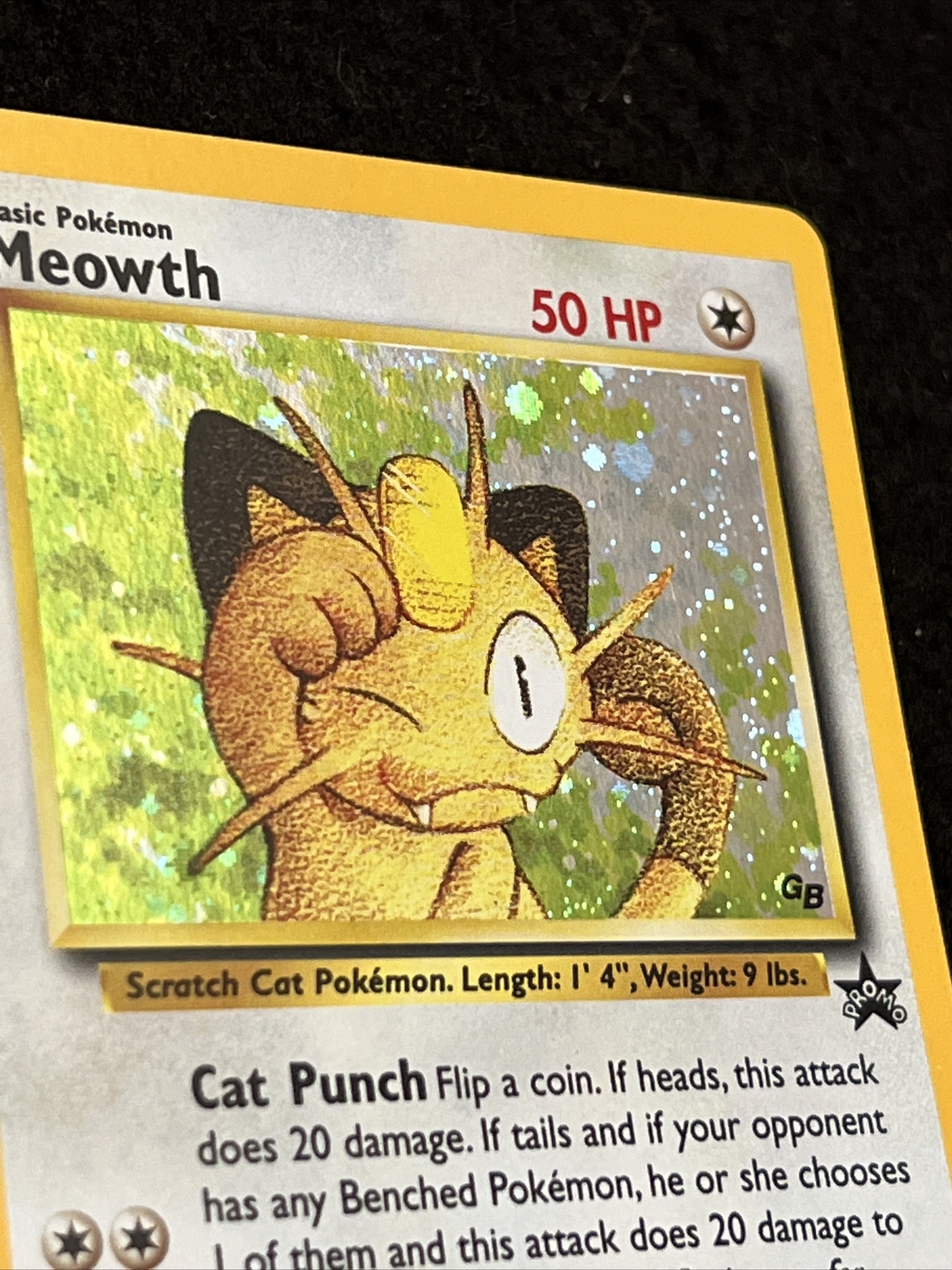 Pokemon MEOWTH 10 (Holo Promo) WoTC Promo - NM/Near Mint | eBay