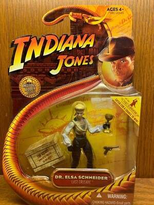 Indiana Jones Last Crusade Dr. Elsa Schneider Hasbro 2008 | eBay