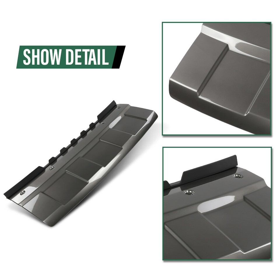 Bumper Tow Hook Cover Spoiler Skid Plate Fit For 13-17 Range Rover L405 ...