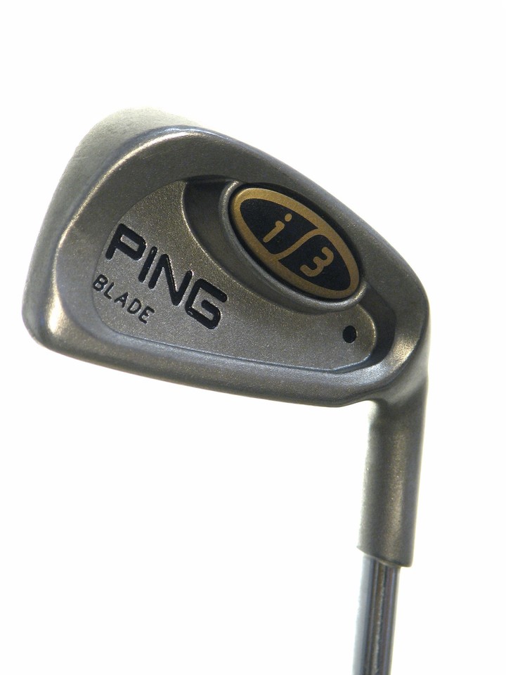 Ping i3 Blade 4 Iron Individual Stiff White Dot 3 Degrees Upright Very ...