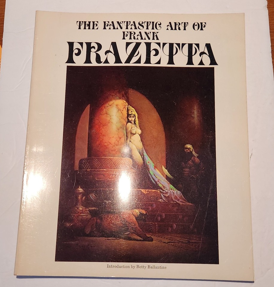 Frank Frazetta The Fantastic Art of Frank Frazetta Soft Cover Book ...