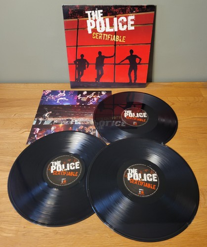 The Police Certifiable 3LP Set Gatefold 2008 Cherry Tree A&M Records ...