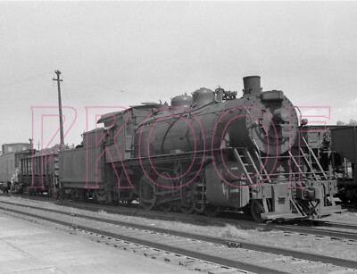 Canadian National Railways (CNR) Engine 2377 with short freight - 8x10 ...