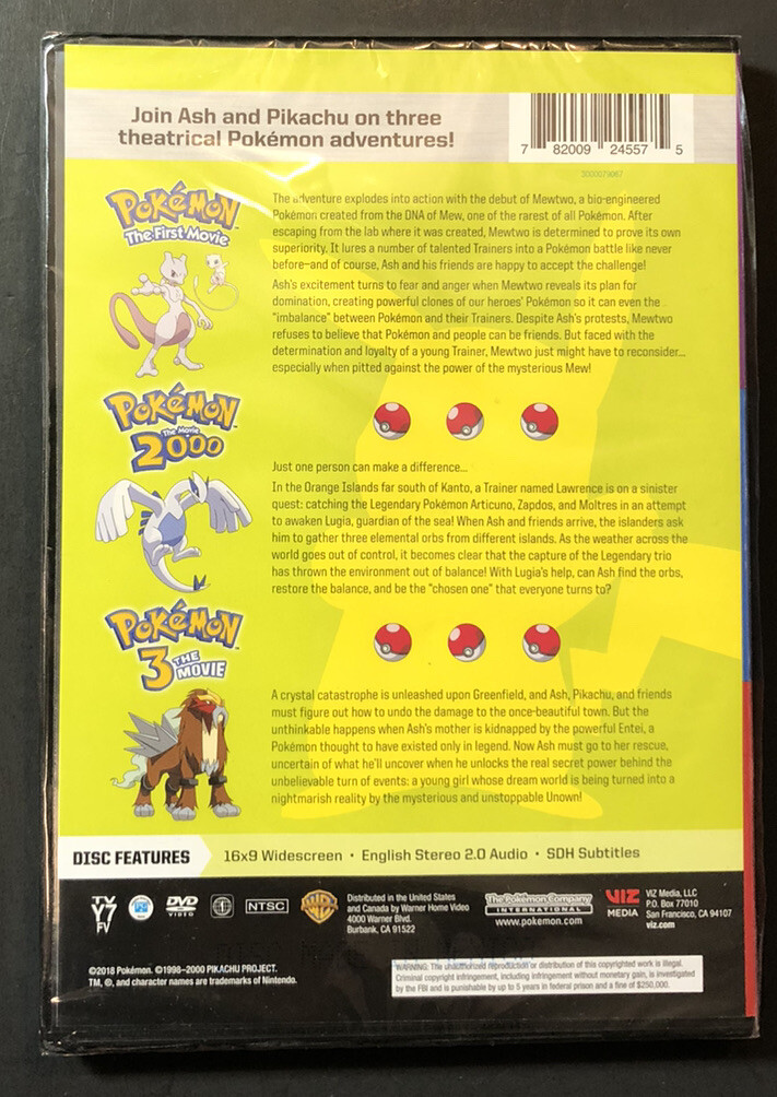 Pokemon De Eerste Film Dvd Menu