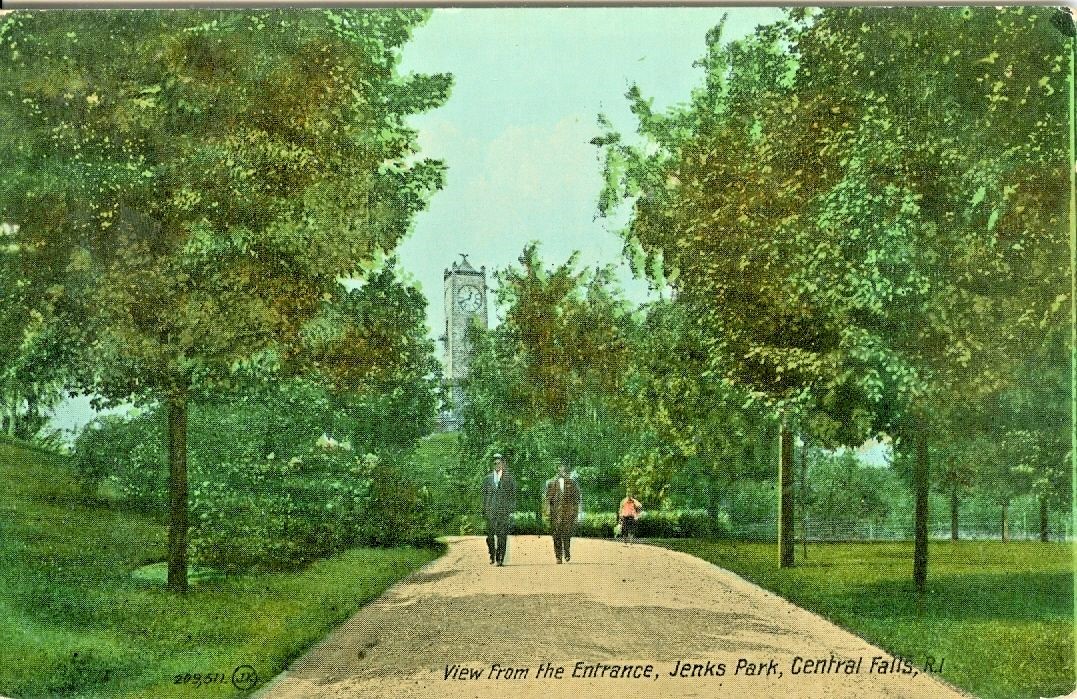 Central Falls RI Entrance at Jenks Park | eBay