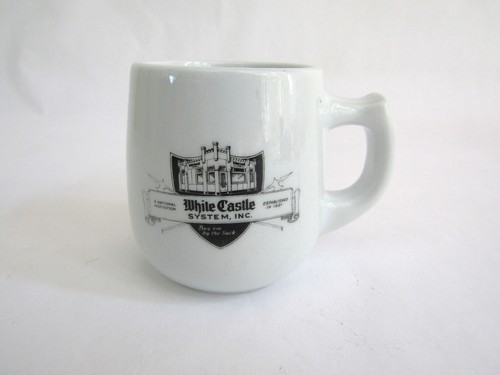vintage white castle system inc coffee mug | eBay