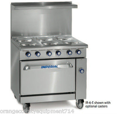 Ranges - 6 Burner Electric Range