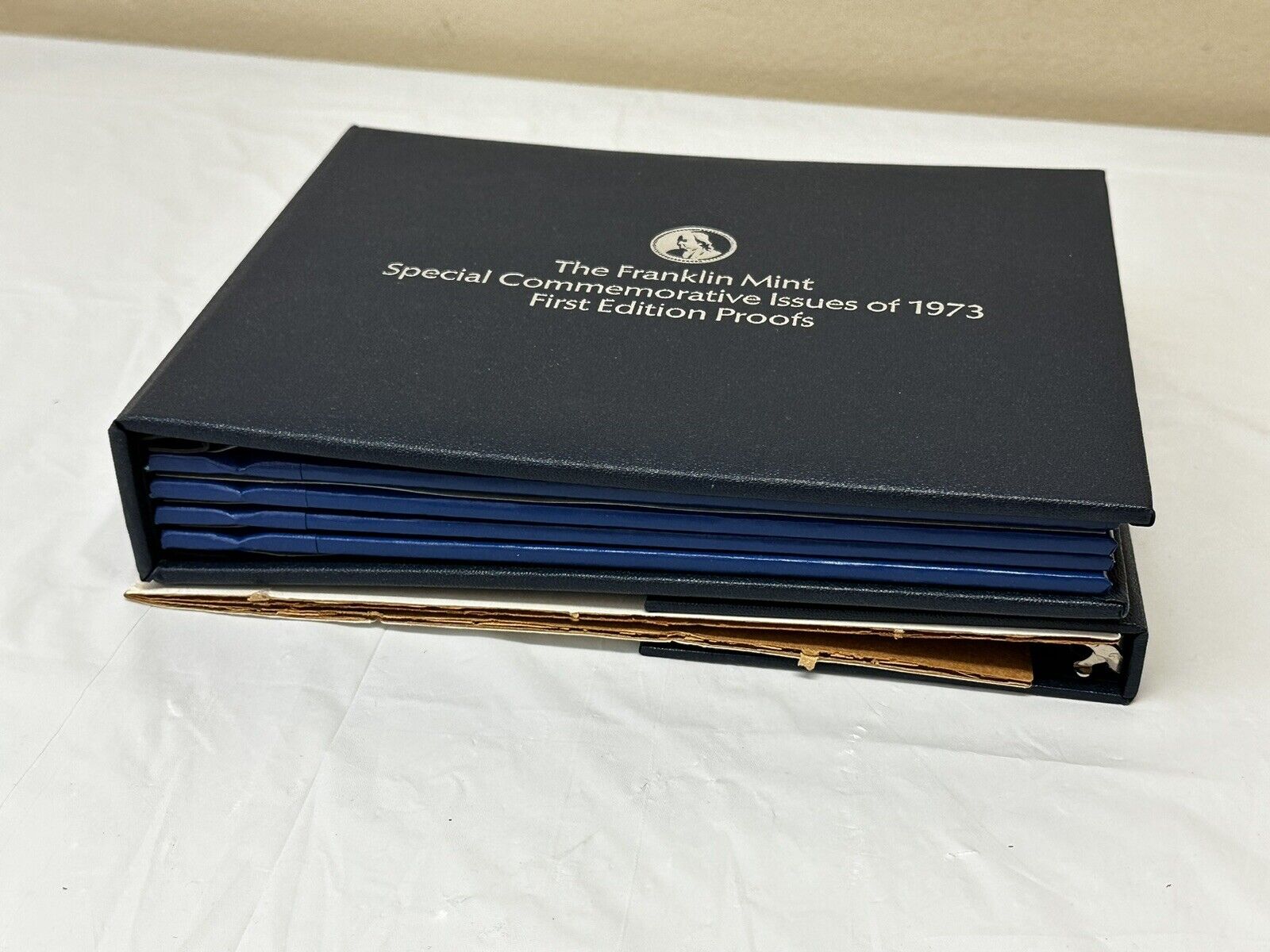 The Franklin Mint Special Commemorative Issues of 1973 Empty Binder NEW ...