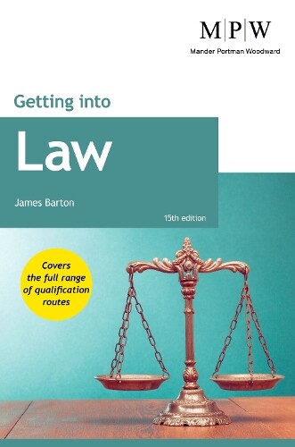 James Barton Getting into Law (Poche) 9781911724025 | eBay