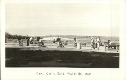 Wakefield MA Camp Curtis Guild Real Photo Postcard #1 | eBay