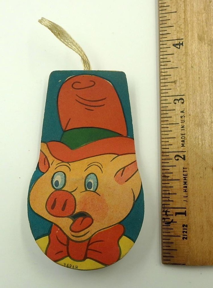 Japanese Paper Squeaker/Ornament- Irish Pig | eBay