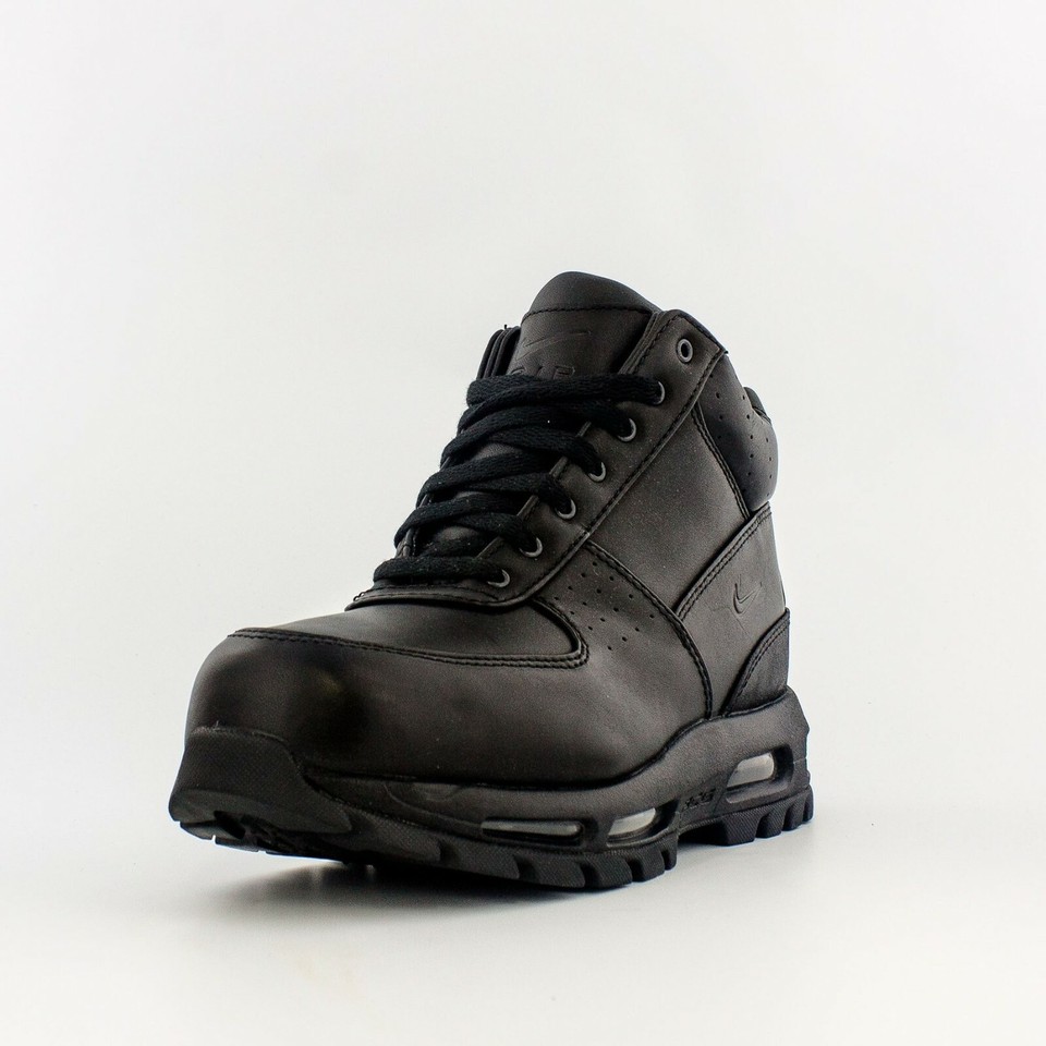 Nike Air Max Goadome Shoes 865031-009 ACG Triple Black Leather | eBay