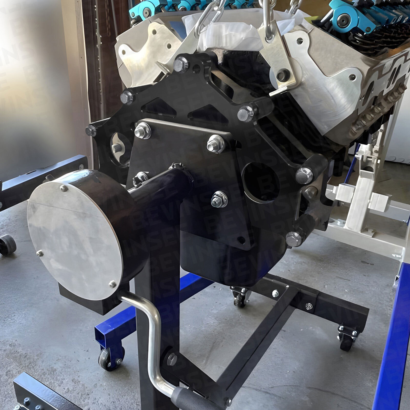 Engine Safe Stand Adapter Plate For Chevy BBC SBC For LS For Duramax ...