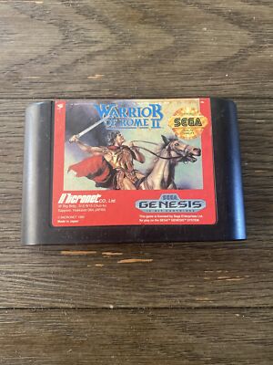 ** AUTHENTIC ** Warrior of Rome II (Sega Genesis, 1992) ** TESTED ...