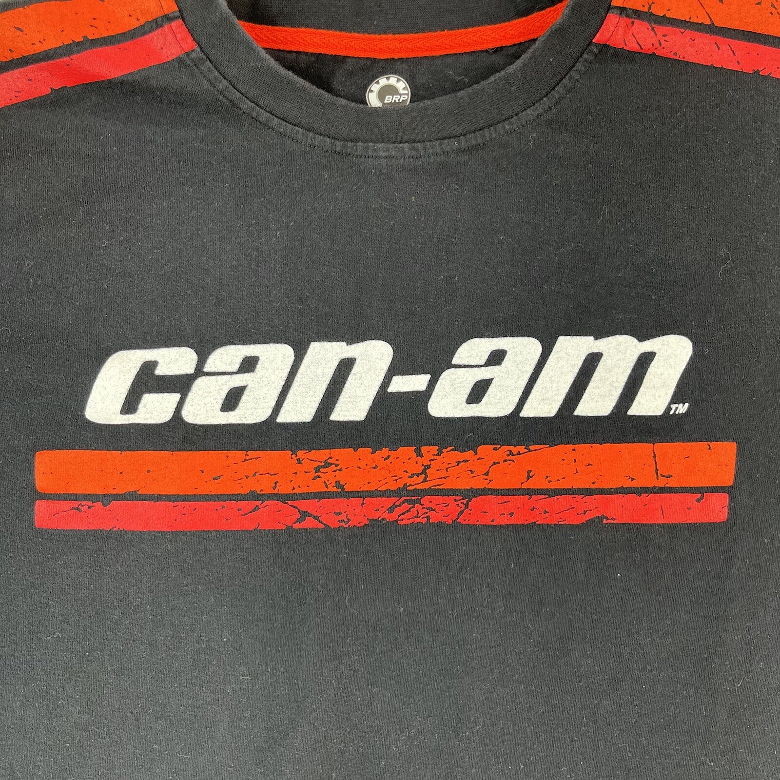 Can-Am Shirt Mens Medium Black Crewneck Graphic T Short Sleeve Adult | eBay