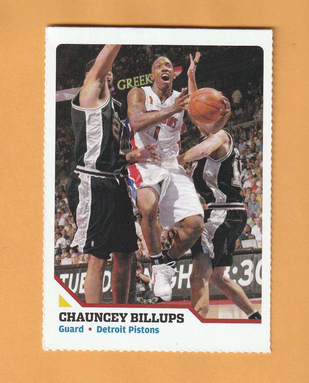 Chauncey Billups Detroit Pistons 2006 SI for Kids card Colorado ...