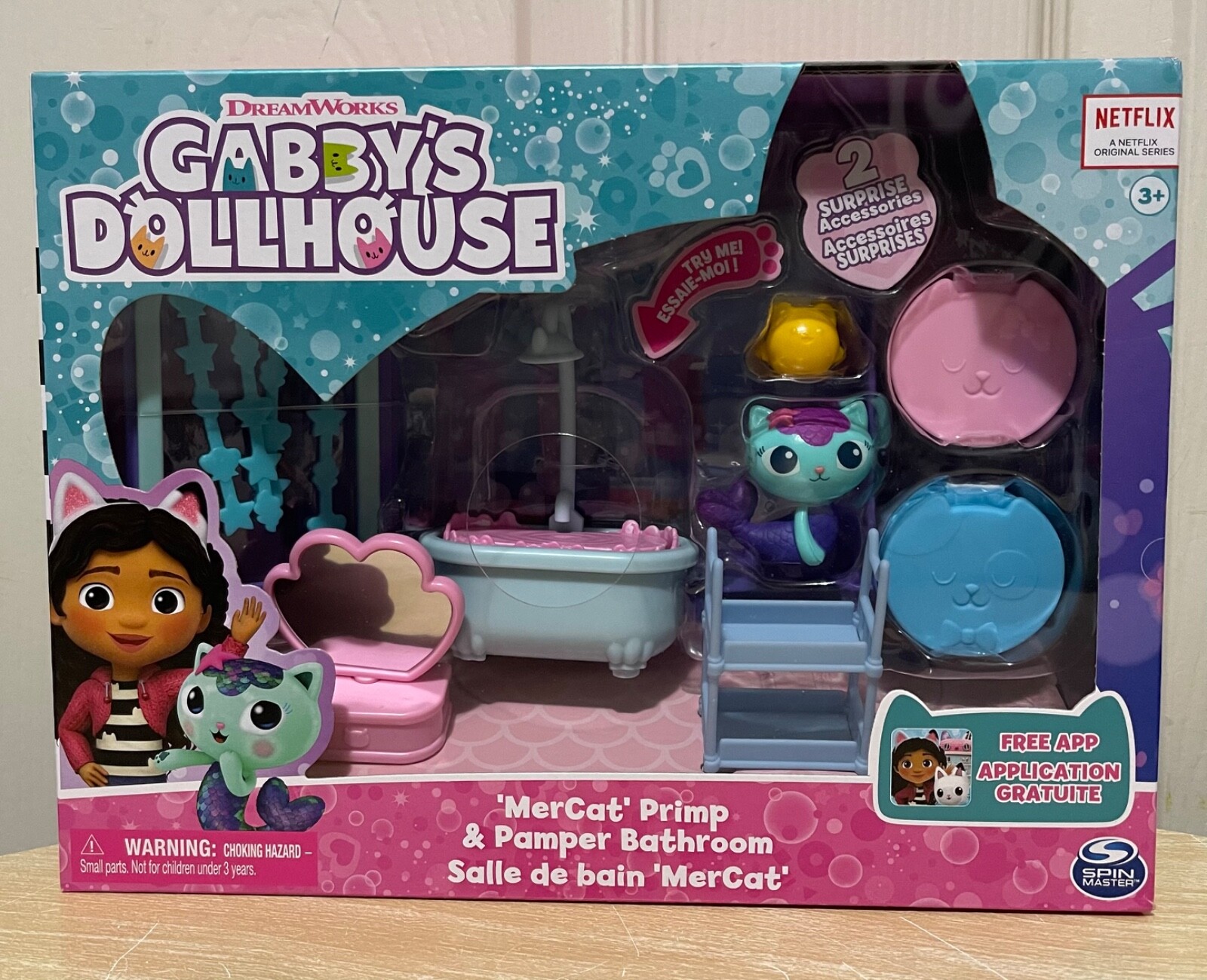Gabby's Dollhouse Rooms Carlita Baby Box Cakey DJ Catnip Pillow Cat You ...