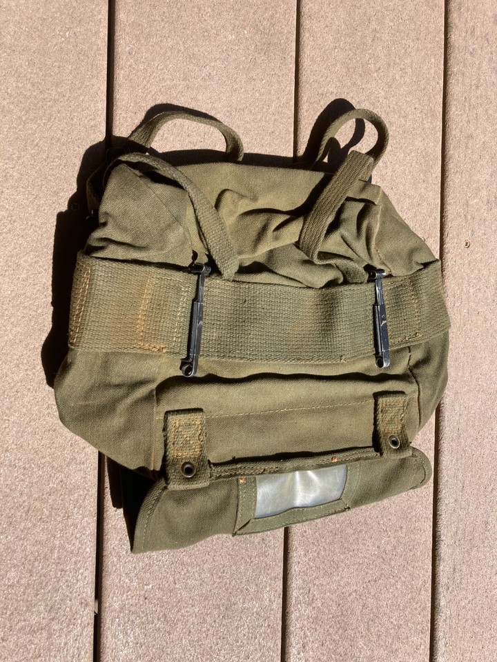 VIETNAM WAR US Army Field Gear Equipment COMBAT M56 M1956 BUTTPACK ...