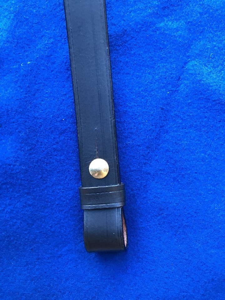 J.E.B. Stuart 1859 Patent Saber Hanger for Cavalry with Leather Straps ...