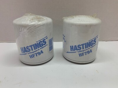 LOT OF 2 HASTINGS NOS HF 794 HYDRAULIC FILTERS CROSS TO BALDWIN BT344S ...
