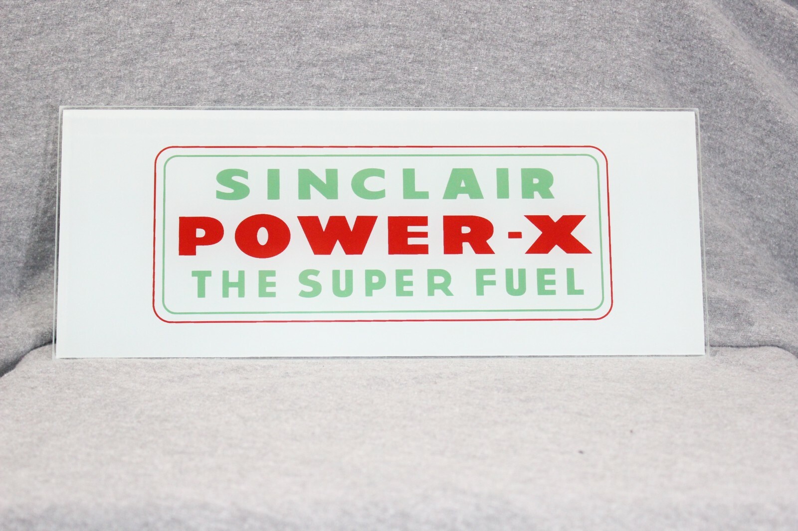 SINCLAIR POWER - X ADVERTISEMENT GLASS | eBay